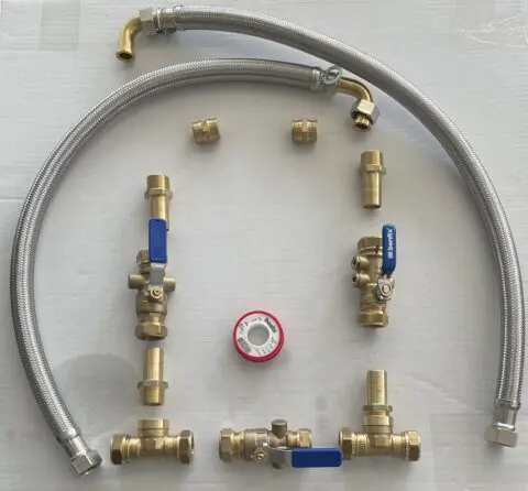 Aansluitset Watts OneFlow waterontharder | Electraboiler